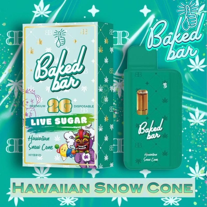 Hawaiian Snow Cone baked bar 2G - Baked Bar