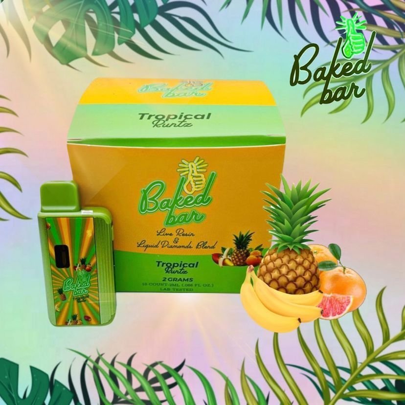 Baked Bar Tropical Runtz new device - Baked Bar